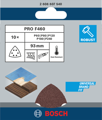 PRO F460 샌딩 시트 - Bosch Professional